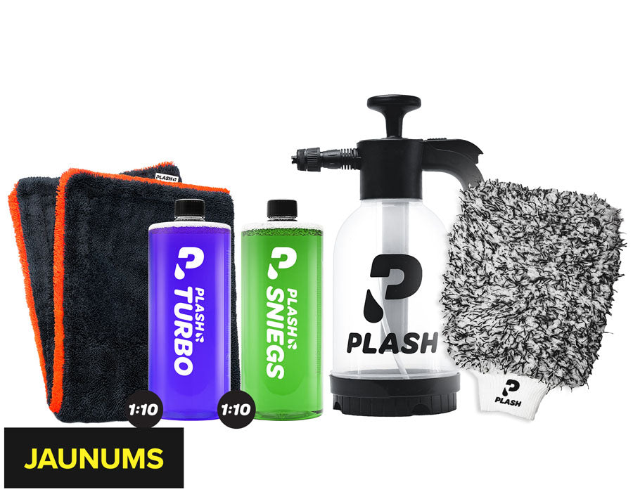 Auto kopšanas līdzekļi un aksesuāri – PLASH